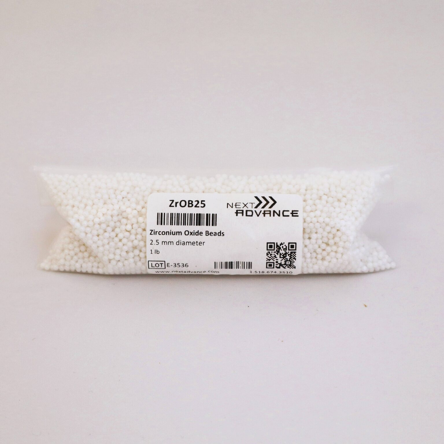 Zirconium Oxide Beads - Next Advance - Laboratory Instruments