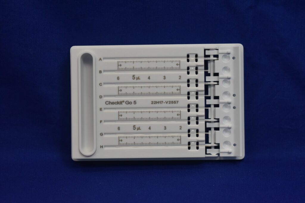 Precisely validate your liquid handler's accuracy in 10 seconds.